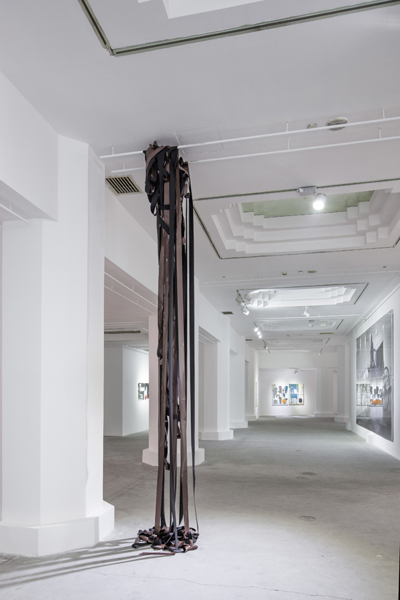 Michael Wilkinson (b. 1965) Untitled tape piece (2013) 2” film tape 2 ...