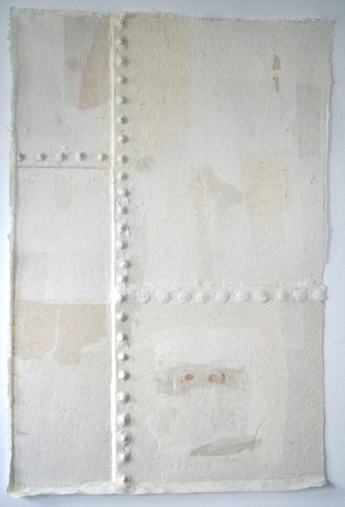 LIN YAN 林延 b.1961 Brooklyn Note #3 布鲁克林的音符之三, 2006 Xuan paper 宣纸 118 x ...