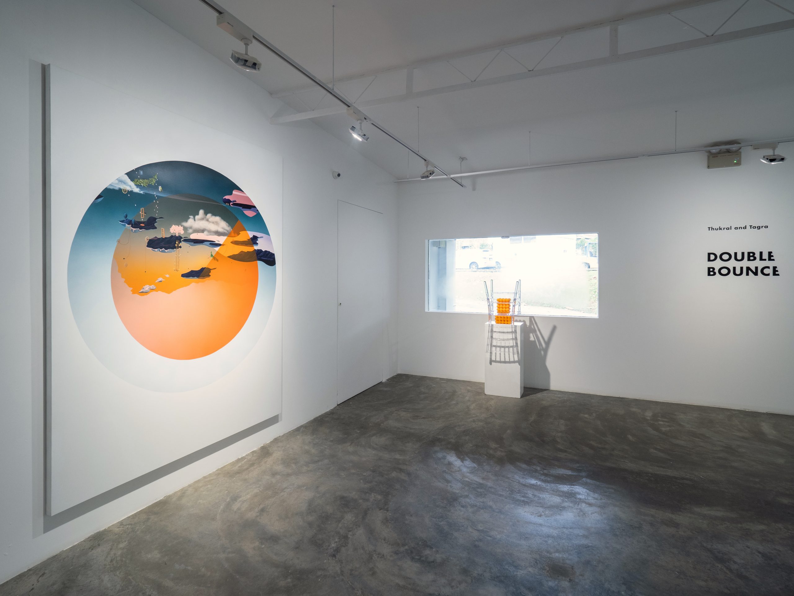 Installation View of 'Buddha, Study II' 'Monuments of Time (Fig.1)' by ...