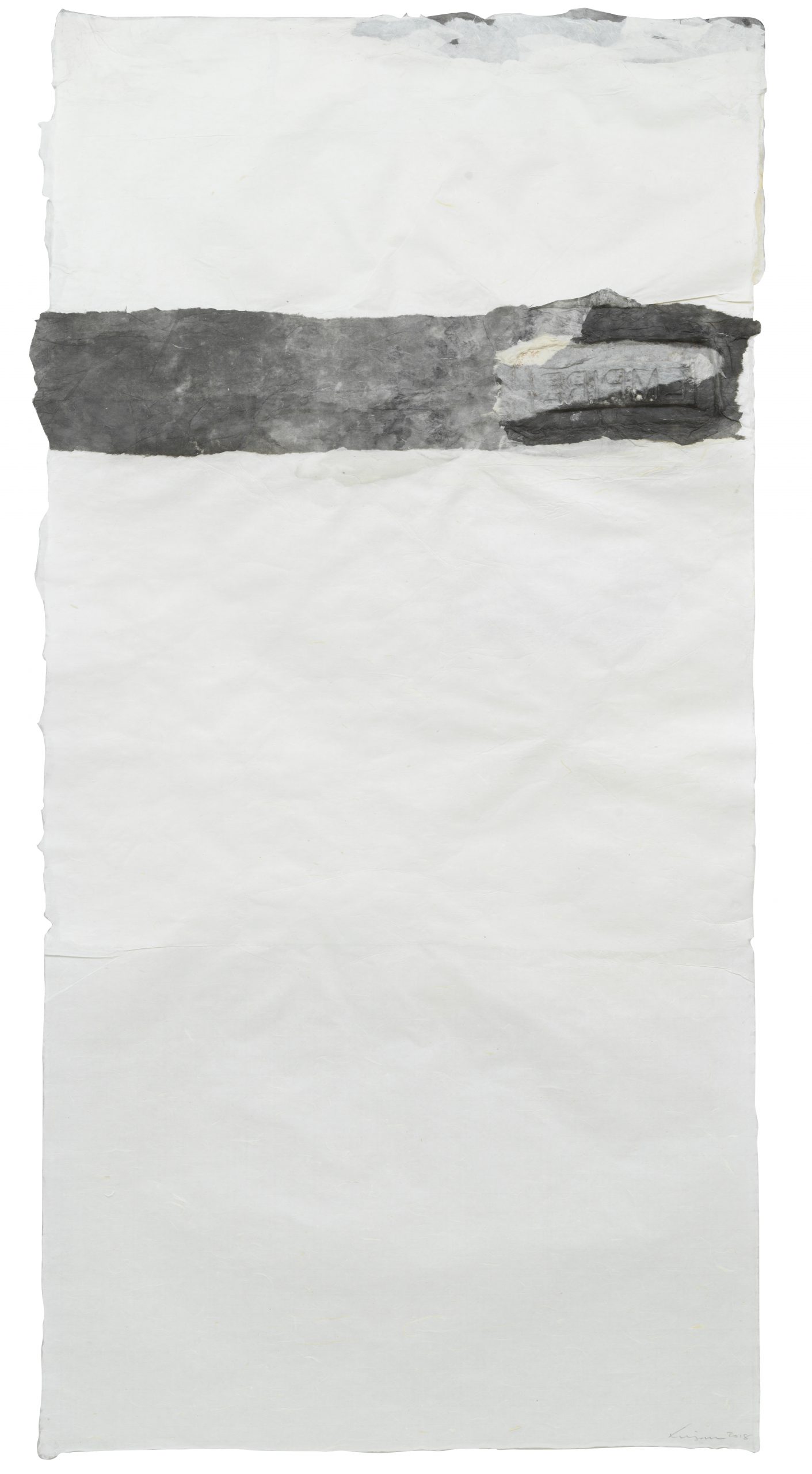 LIN YAN 林延 b. 1961 Empire, Pray, Rose 帝国、祈祷与玫瑰, 2018 Ink and Xuan paper ...