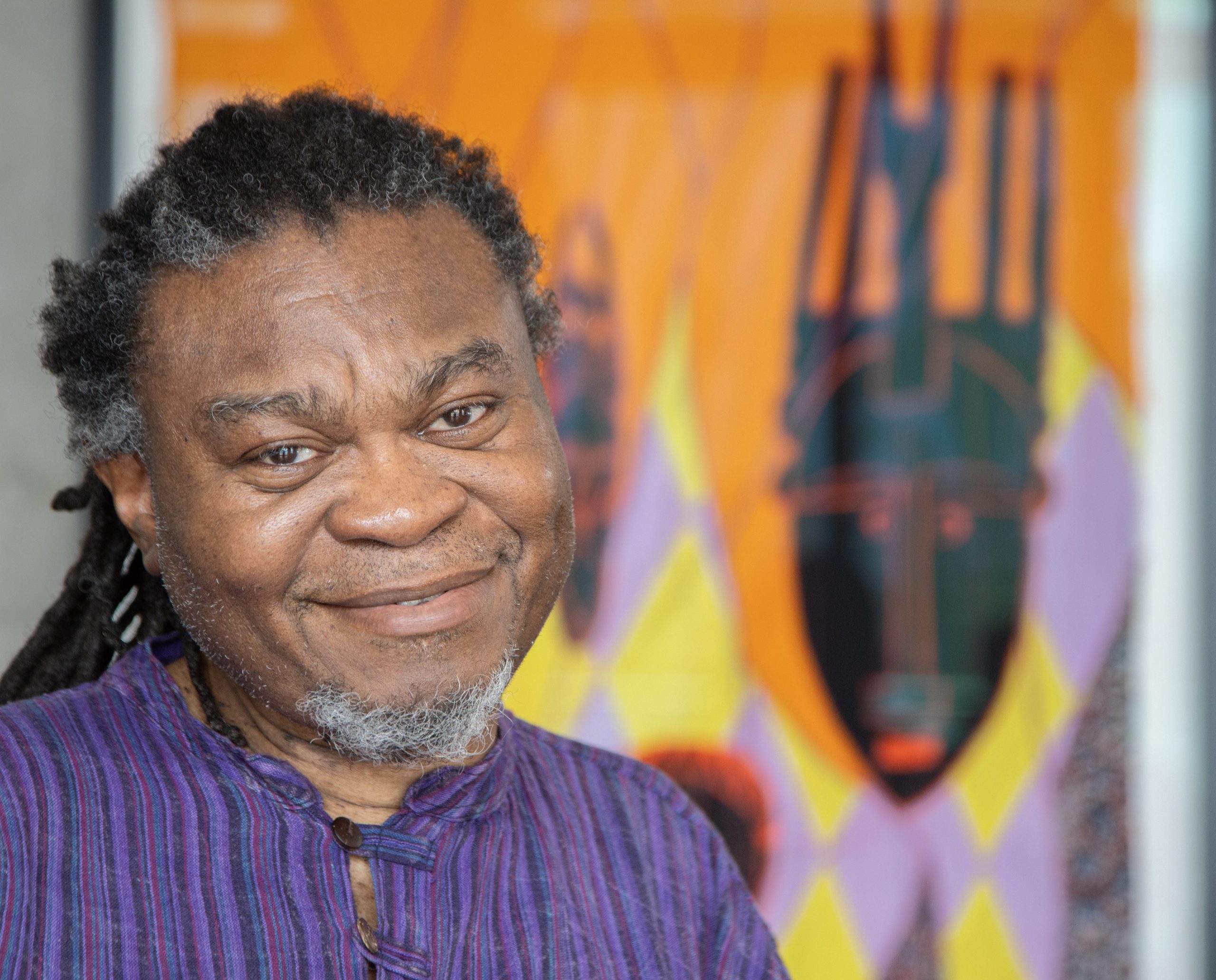 Portrait of Yinka Shonibare CBE RA | Pearl Lam Galleries